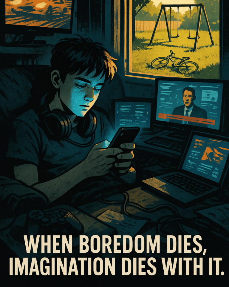 The Lost Art of Boredom: Why Our Overscheduled Kids Can’t Think, Create ...